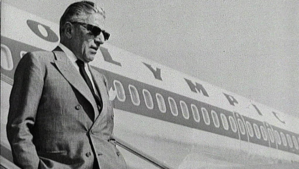 Αφιέρωμα του Αρχείου της ΕΡΤ στον Αριστοτέλη Ωνάση (15.3.1975)