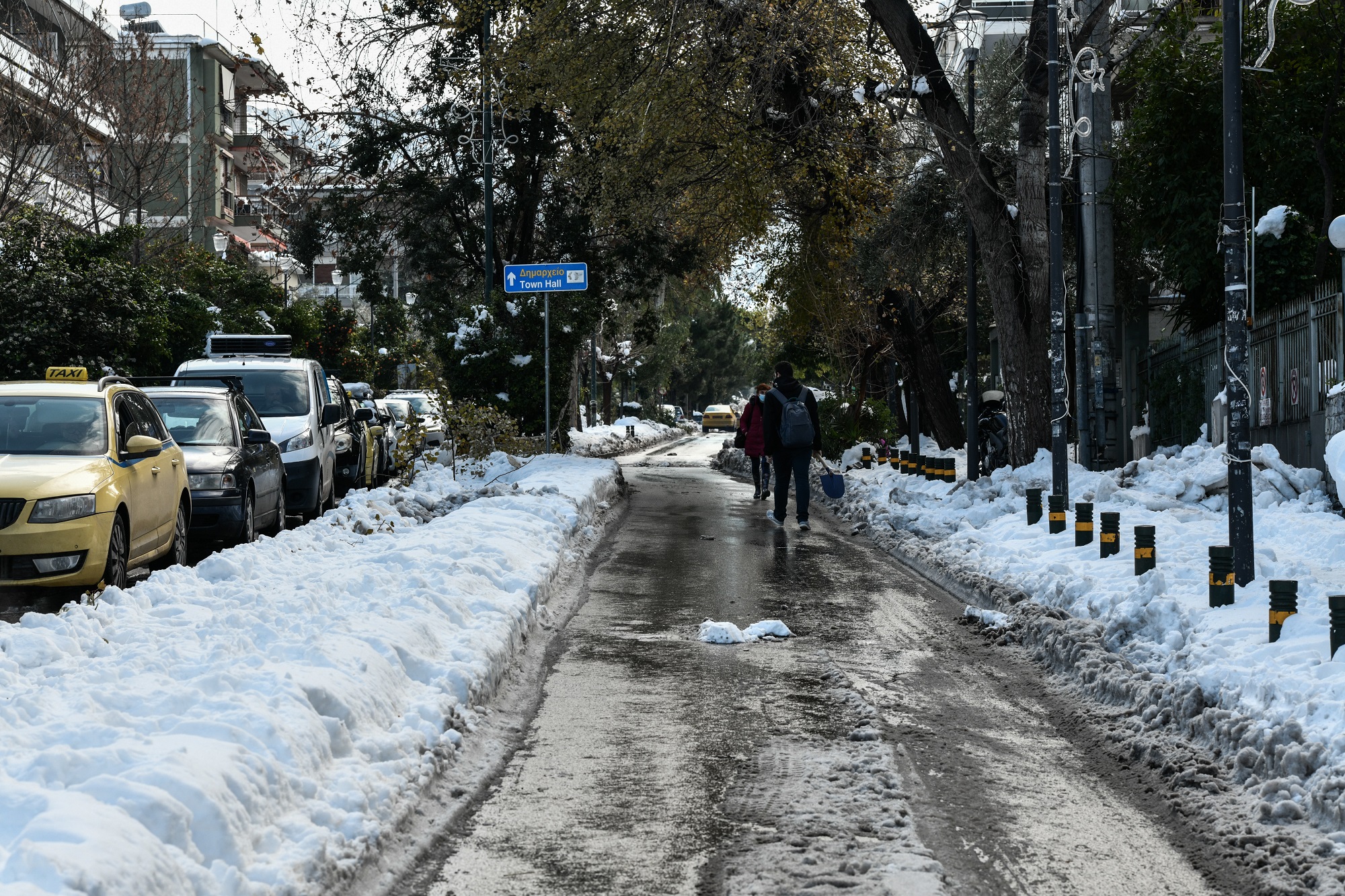 Διακοπή της κυκλοφορίας σε τμήματα του οδικού δικτύου της Αττικής λόγω ...