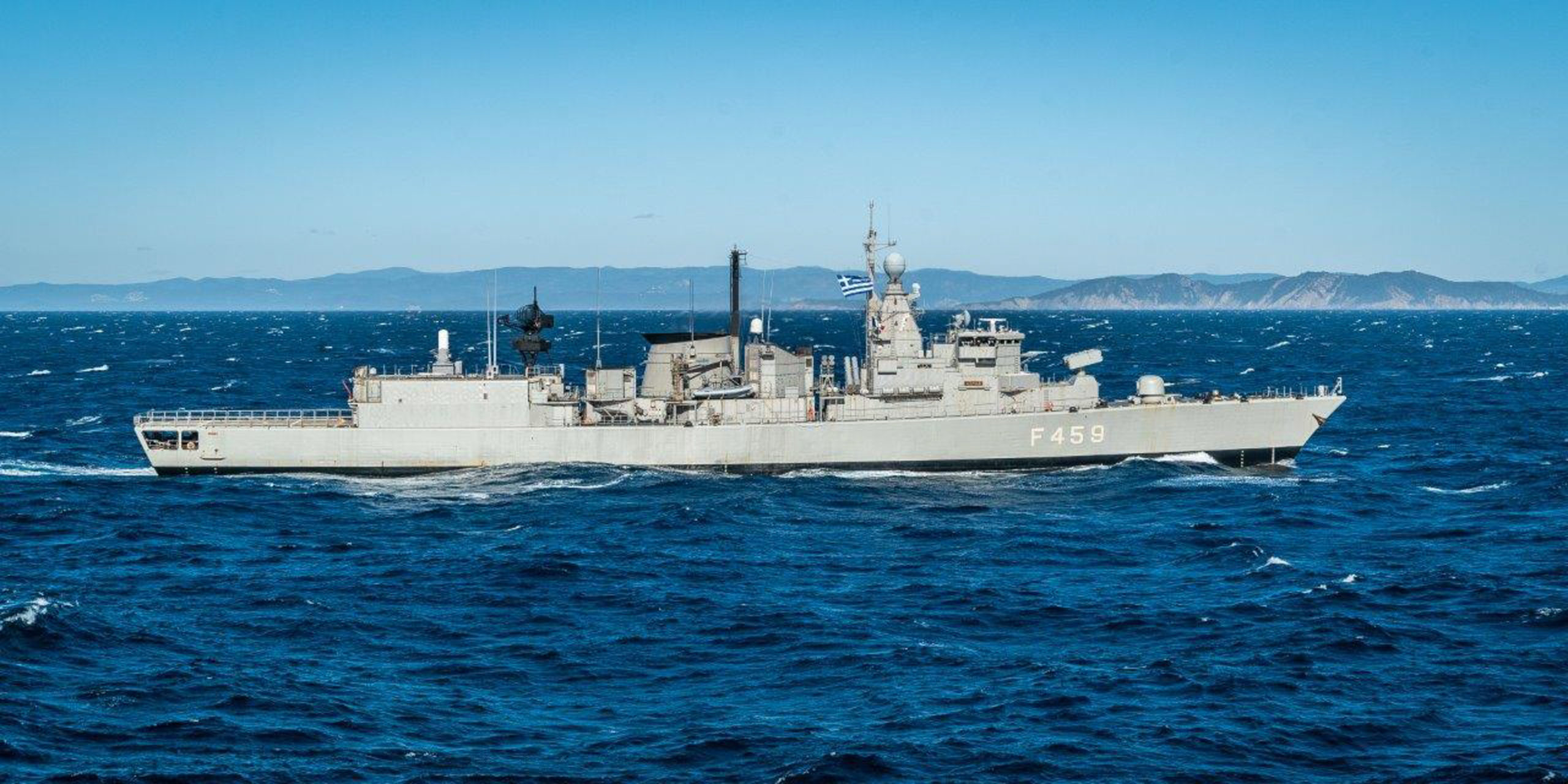 Συμμετοχή της φρεγάτας «Αδρίας» στην επιχείρηση «CLEMENCEAU 22 ...