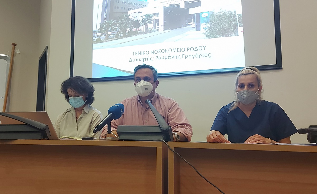 Πλούσιος ο απολογισμός της πανδημίας στο νοσοκομείο Ρόδου - ertnews.gr