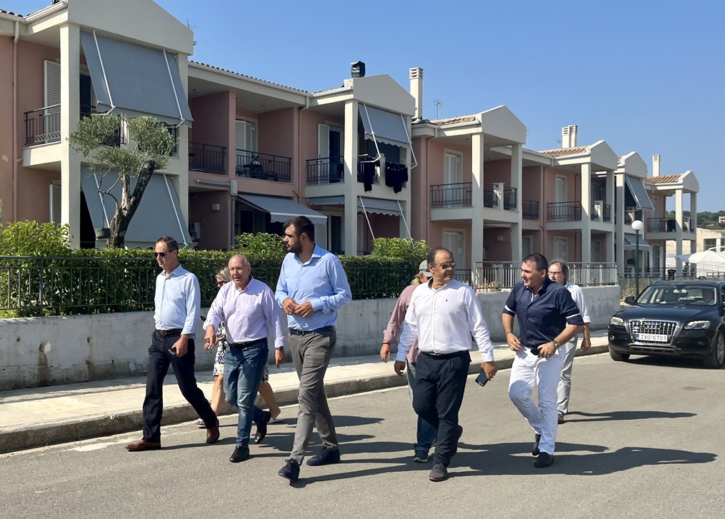 Κλιμάκιο της Ν.Δ. υπό τον Π. Μαρινάκη στην Κέρκυρα - ertnews.gr