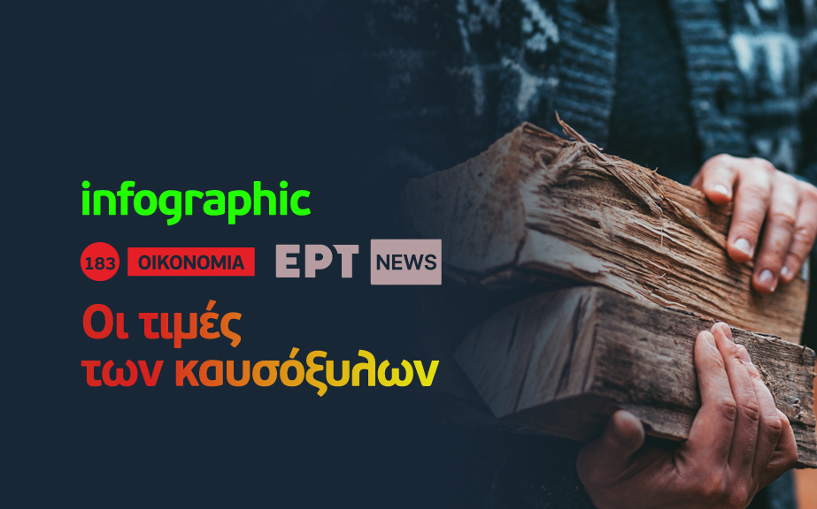 Infographic: Οι τιμές των καυσόξυλων - ertnews.gr