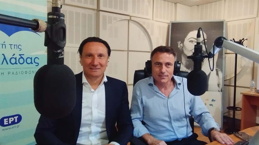 Ο πρόεδρος της Ελληνικής Κοινότητας Μελβούρνης, Β. Παπαστεργιάδης στη ...