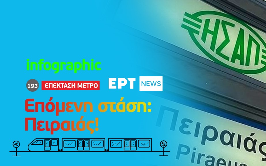 Infographic - Μετρό: Επόμενη στάση Πειραιάς - ertnews.gr