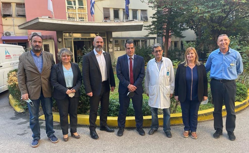 Επίσκεψη Θ. Πλεύρη στο νοσοκομείο «Η Παμμακάριστος» - Πώς θα ...
