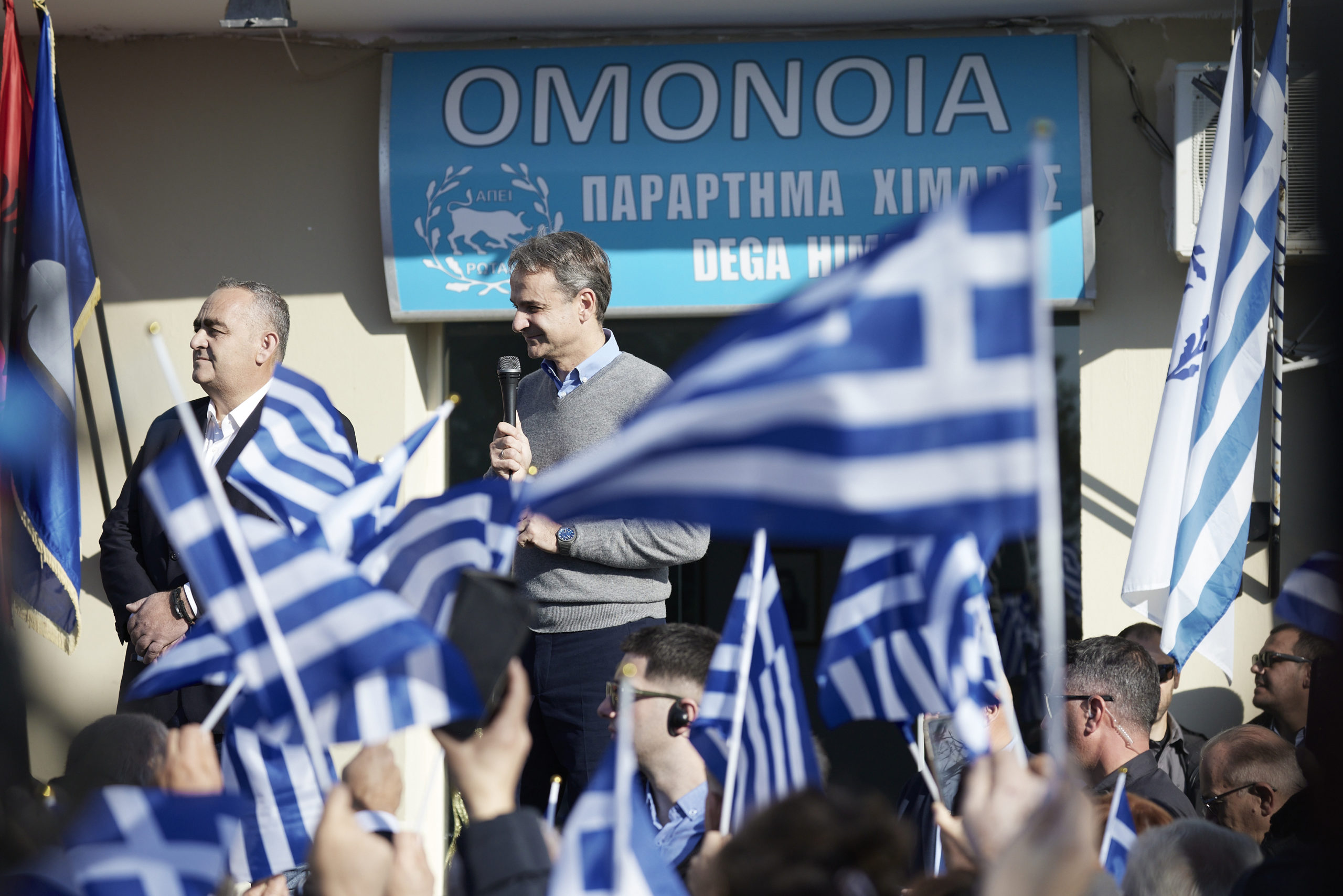 K. Μητσοτάκης από Αλβανία: Η ελληνική μειονότητα θα έχει στο πρόσωπό ...
