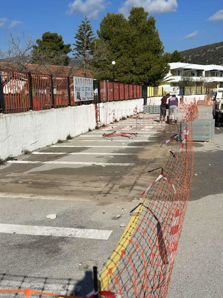 Εργασίες ανάπλασης στην Ερμιόνη Αργολίδας - ertnews.gr
