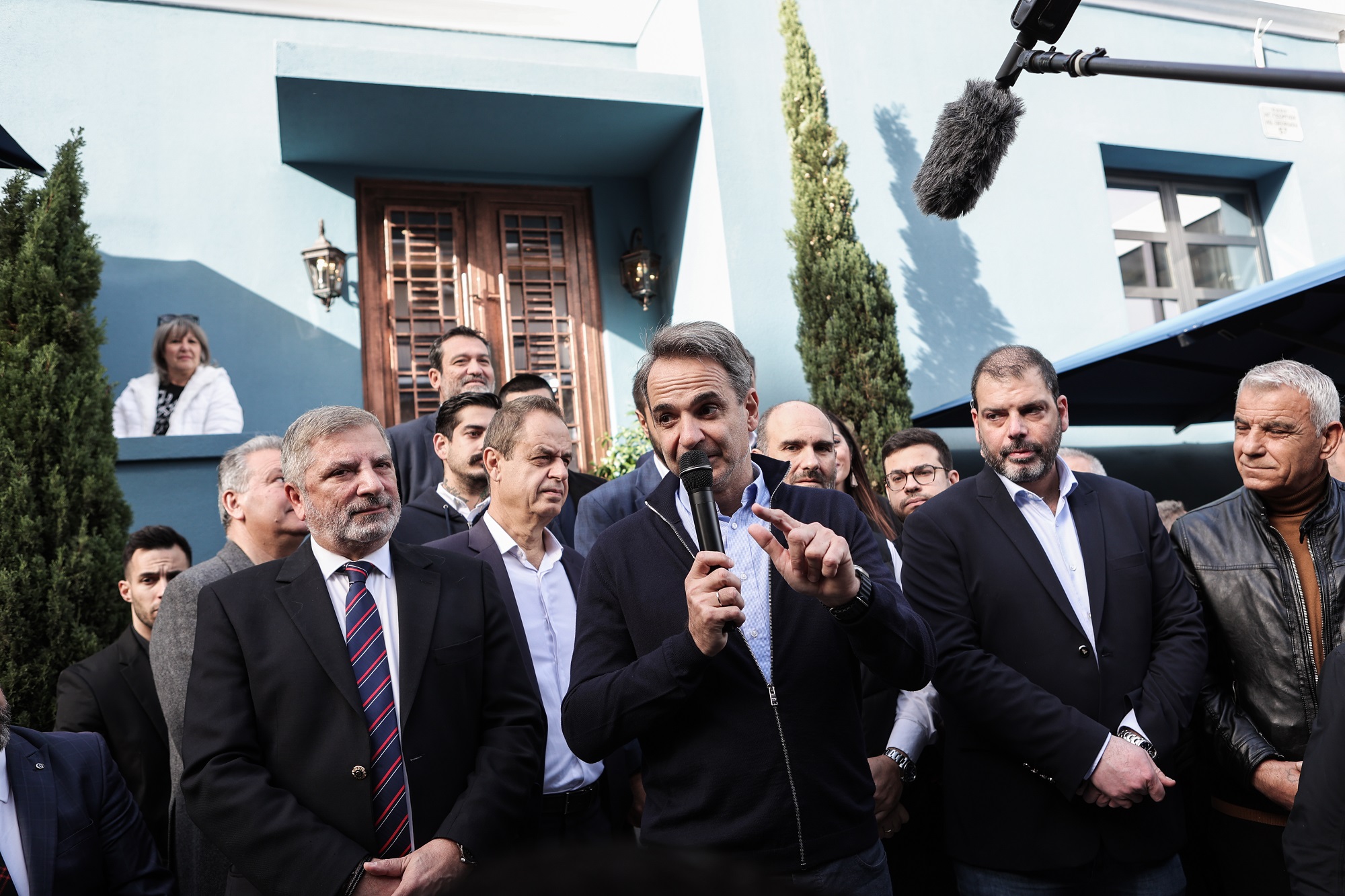 Περιοδεία Κ. Μητσοτάκη στον Κορυδαλλό - «Ο χώρος των φυλακών θα ...