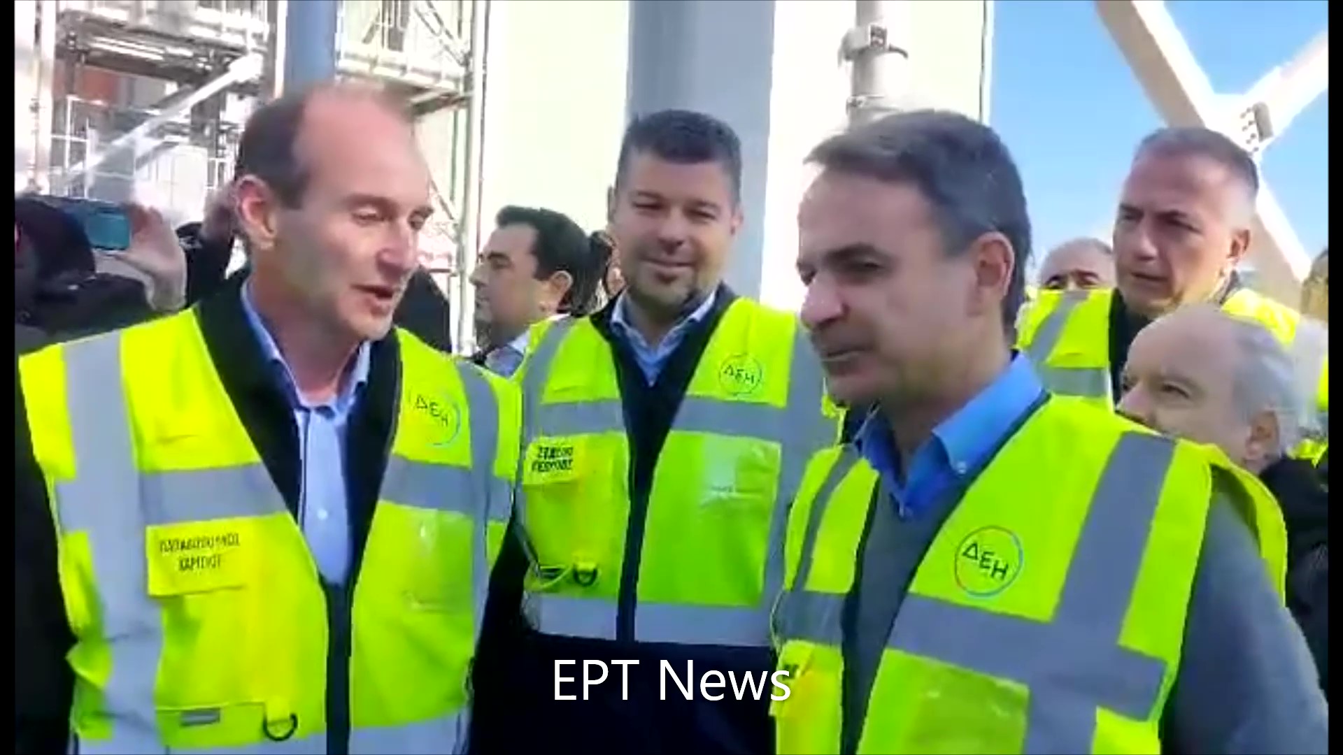 Στην 5η Μονάδα του ΑΗΣ Πτολεμαΐδας ο Κυριάκος Μητσοτάκης (video ...