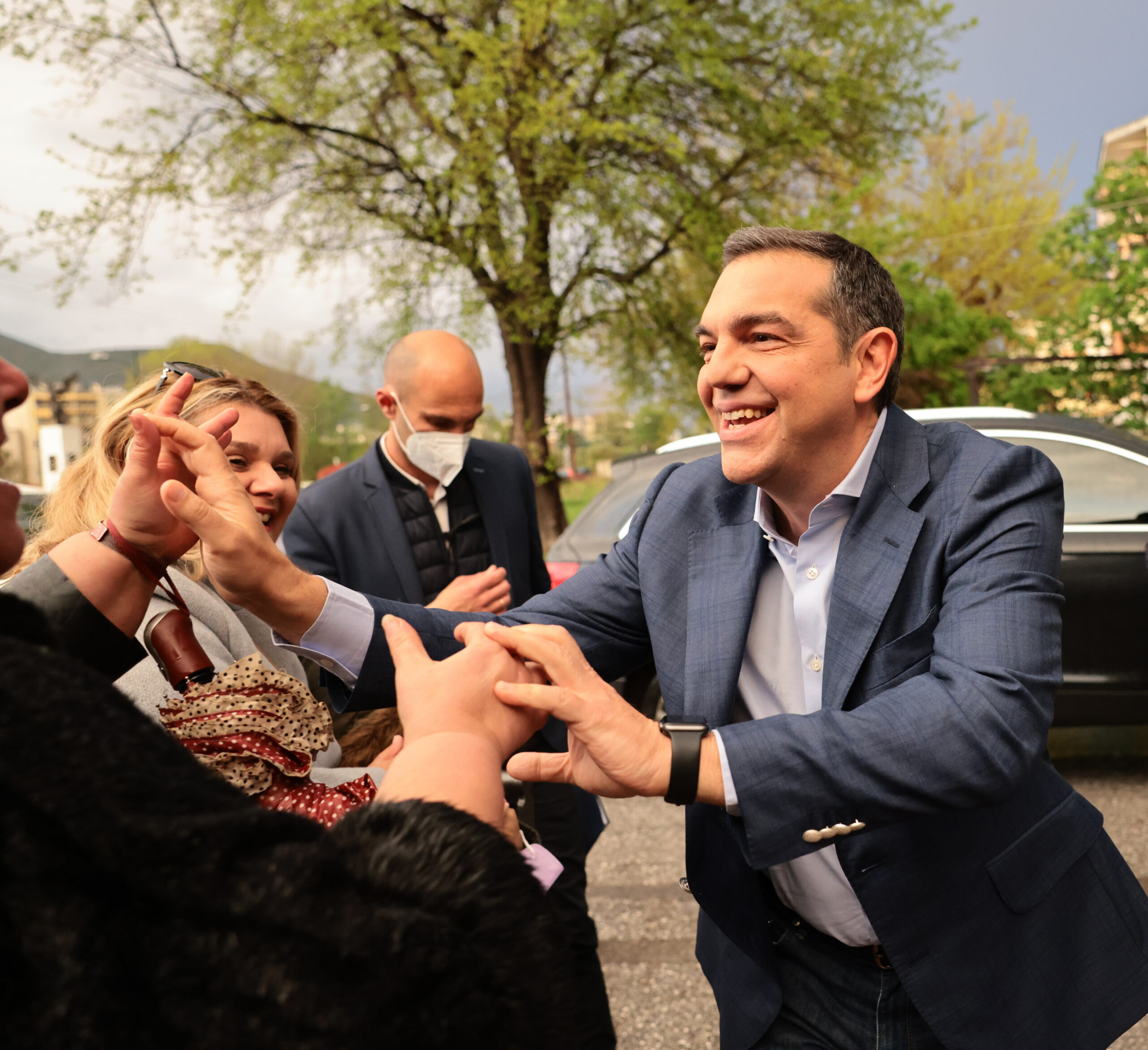 Στα Νέα Μουδανιά Χαλκιδικής και τη Θέρμη Θεσσαλονίκης σήμερα ο Αλέξης ...