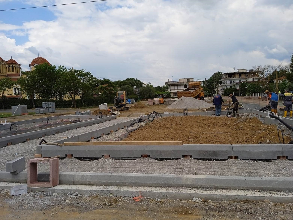 Έργα ανάπλασης στο δήμο της Μεγαλόπολης - ertnews.gr