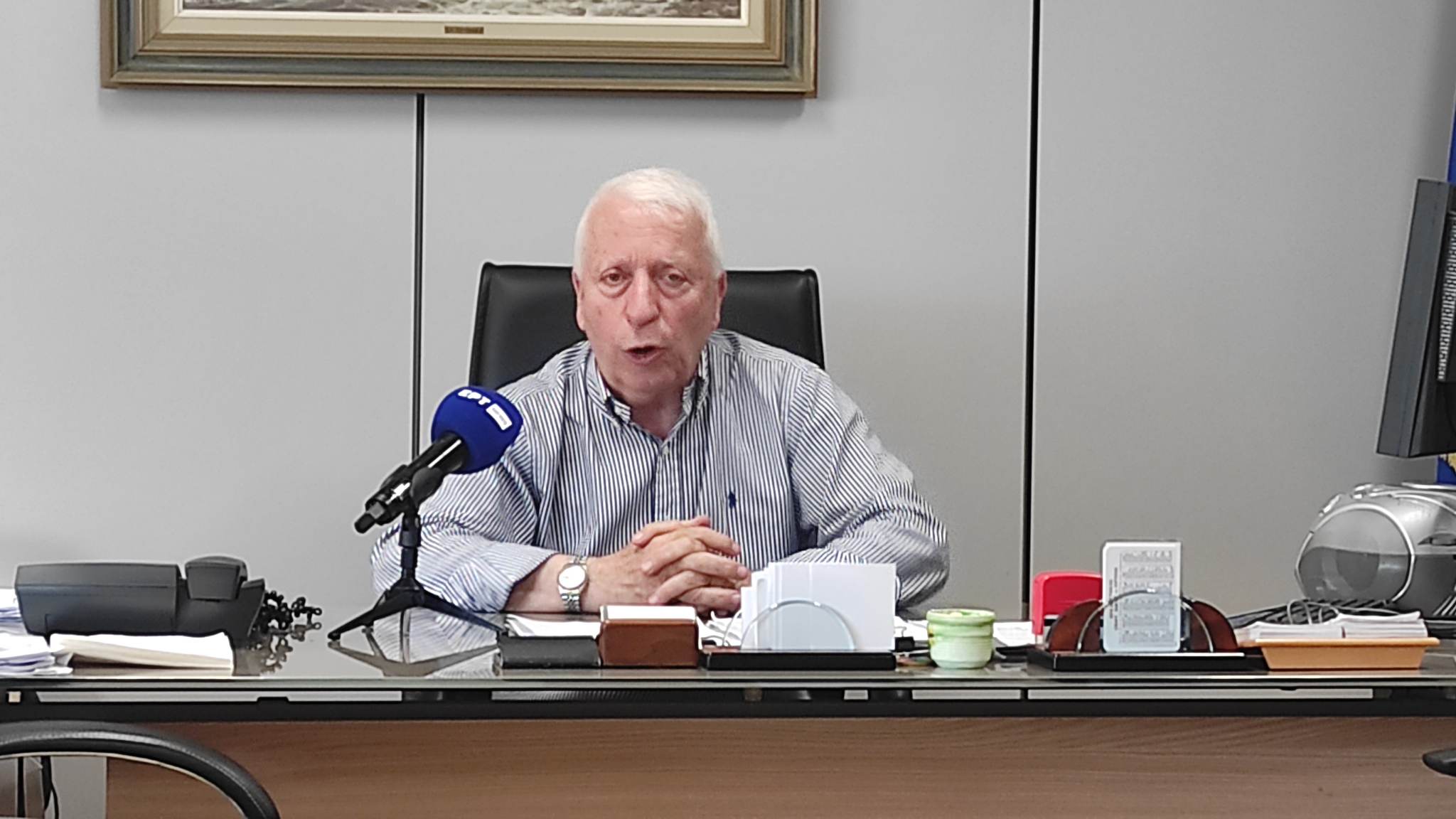 Κώστας Μουτζούρης: Ενημερώθηκε για την πορεία των έργων και των ...