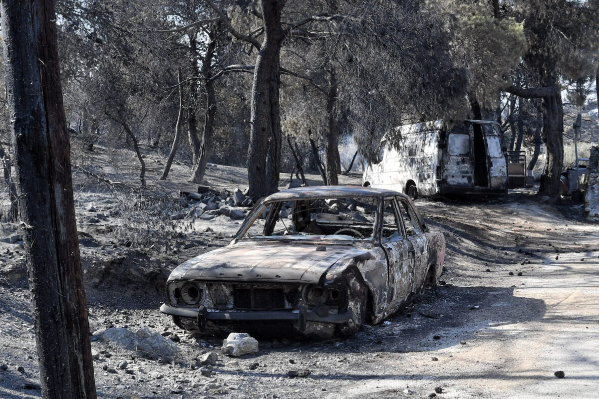 Πυρκαγιές: H πορεία των πύρινων μετώπων και ο πρώτος απολογισμός των καμένων εκτάσεων σε χάρτες ...