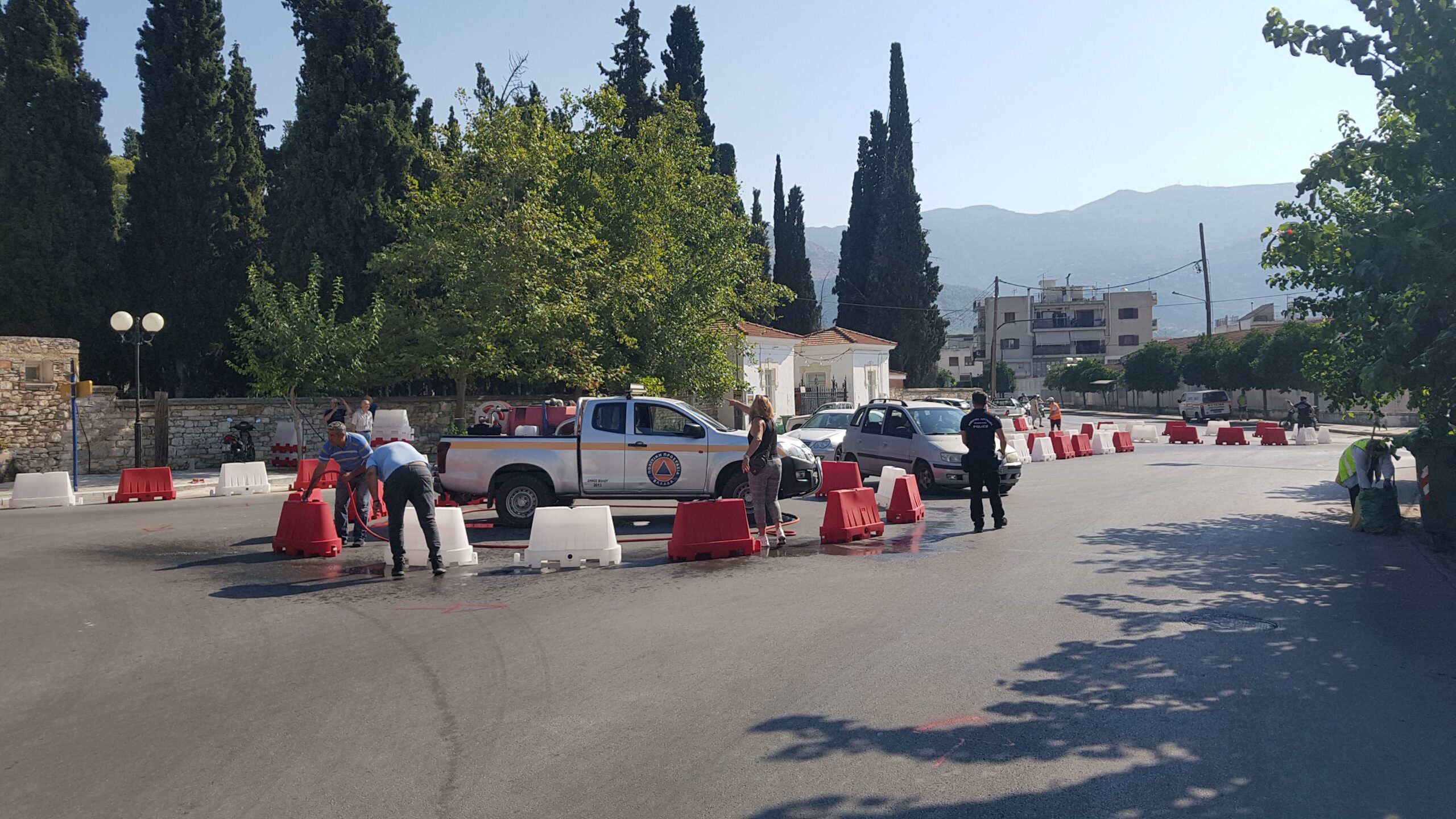 Βόλος: Ο Δήμος προχώρησε στη χάραξη των δίδυμων κόμβων - Προσφυγή από ...