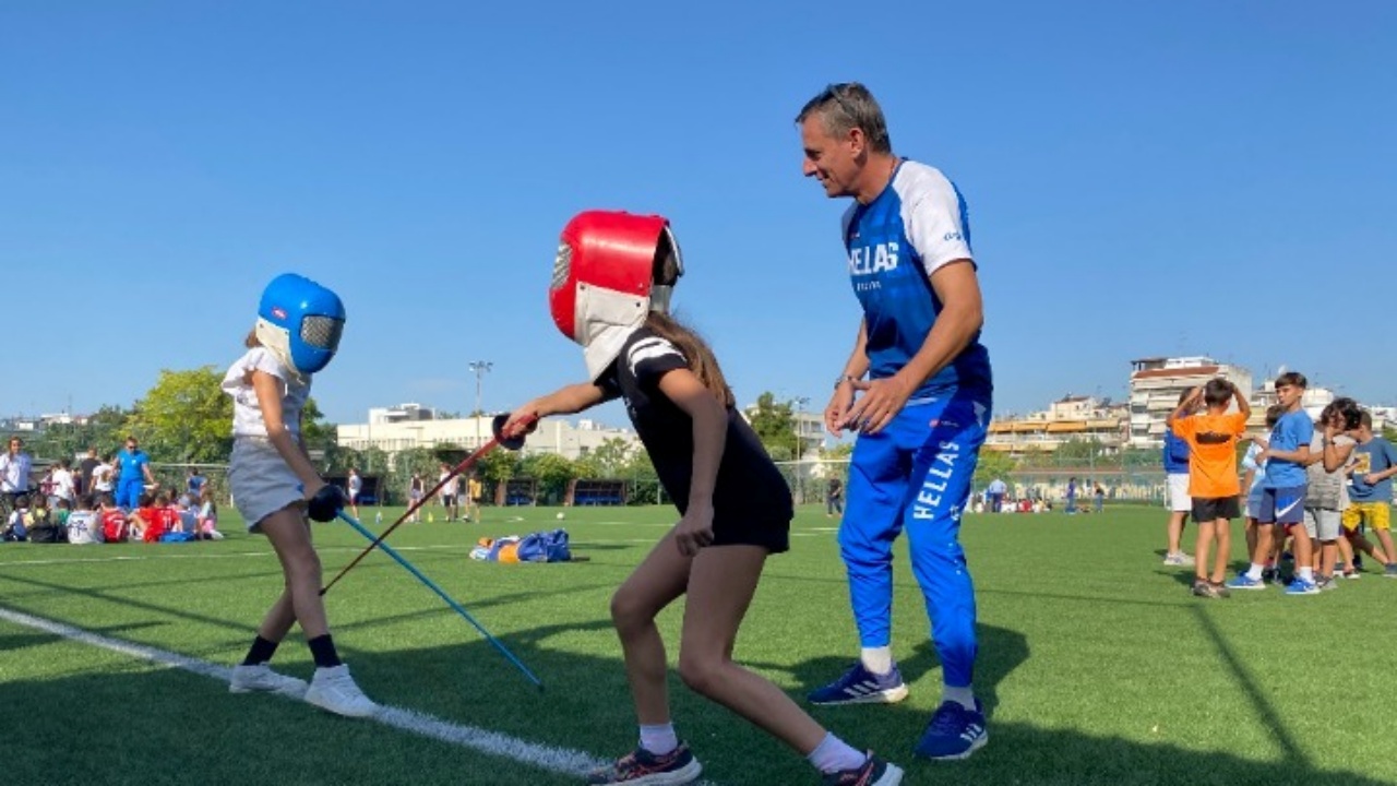 Θεσσαλονίκη-10η Πανελλήνια Ημέρα Σχολικού Αθλητισμού: Ολυμπιονίκες ...