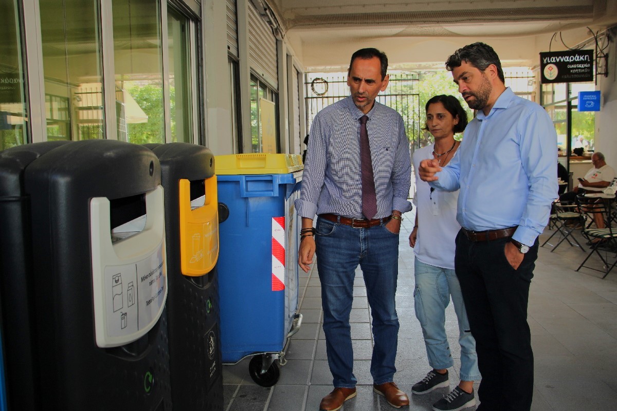 Νέες συστοιχίες κάδων για συσκευασίες και νέοι κάδοι για χωριστή ...