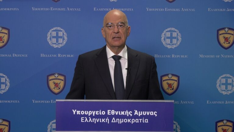 Ο ΥΕΘΑ Ν. Δένδιας για τα 3 χρόνια από την επέκταση των χωρικών υδάτων ...