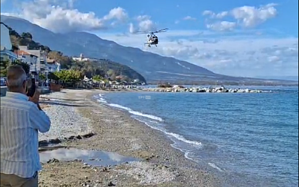 Βίντεο - ντοκουμέντο από τη χαμηλή πτήση ελικοπτέρου του Λιμενικού στον ...