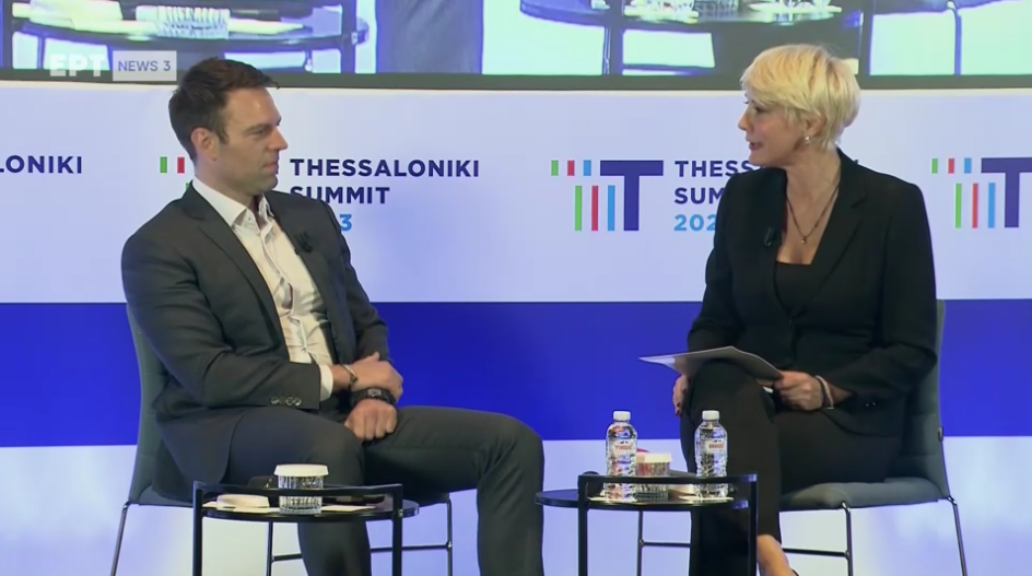 H συμμετοχή του Στ. Κασσελάκη στη συζήτηση στο Thessaloniki Summit για ...