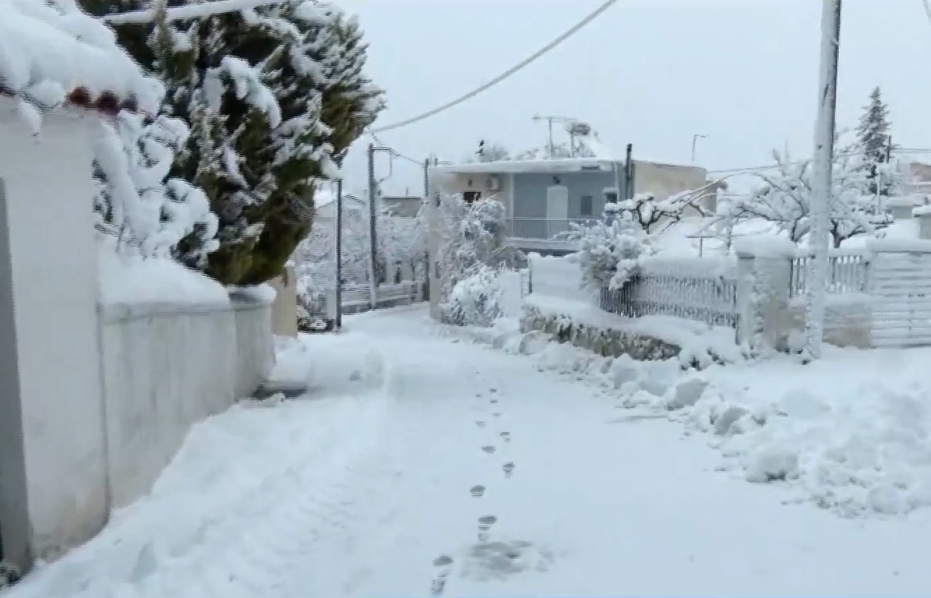 Σε εξέλιξη η κακοκαιρία «Avgi» - Σε ποιες περιοχές θα χιονίσει τις ...