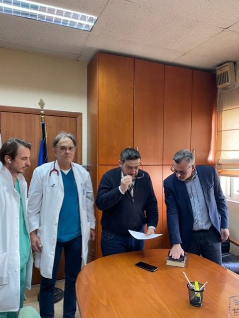Νέα ορκωμοσία γιατρού στο Γενικό Νοσοκομείο Λάρισας - ertnews.gr
