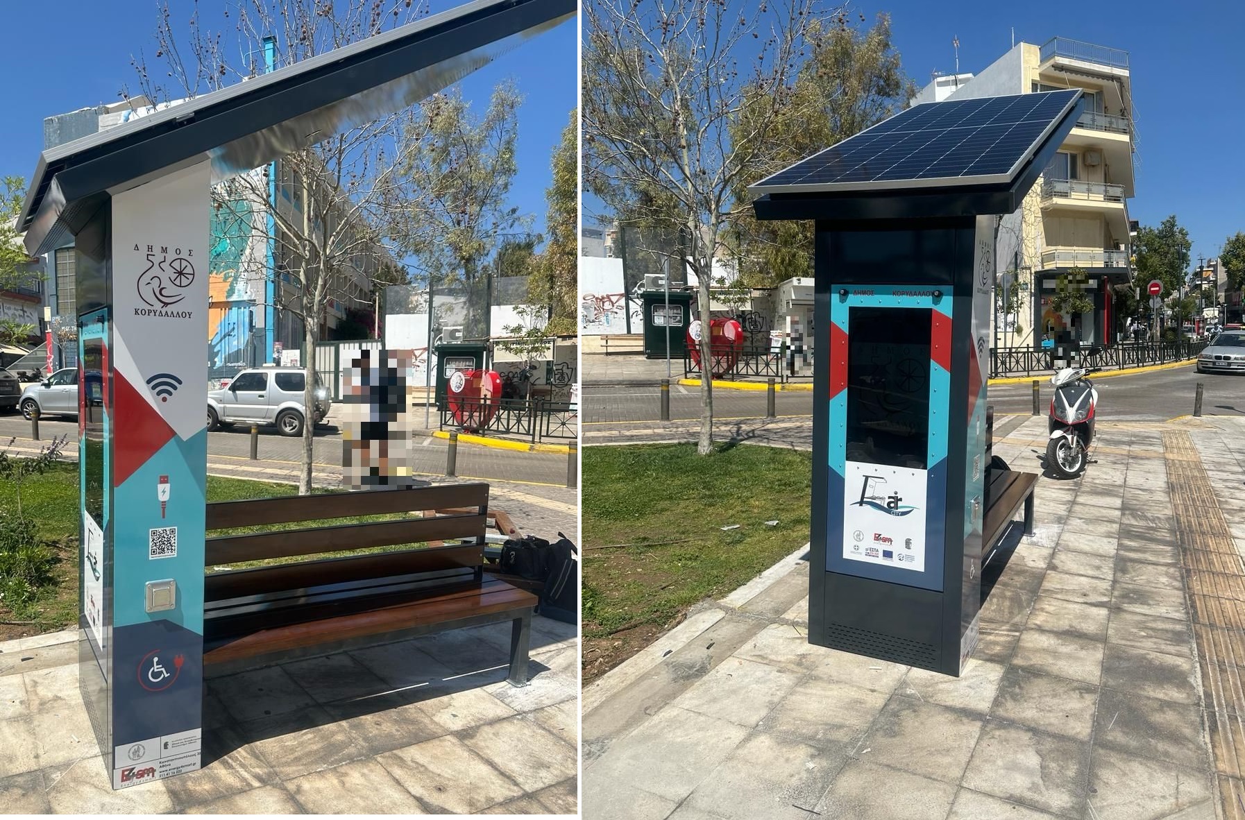 «Έξυπνα παγκάκια» μετρούν την ατμοσφαιρική ρύπανση στην Αττική - ertnews.gr