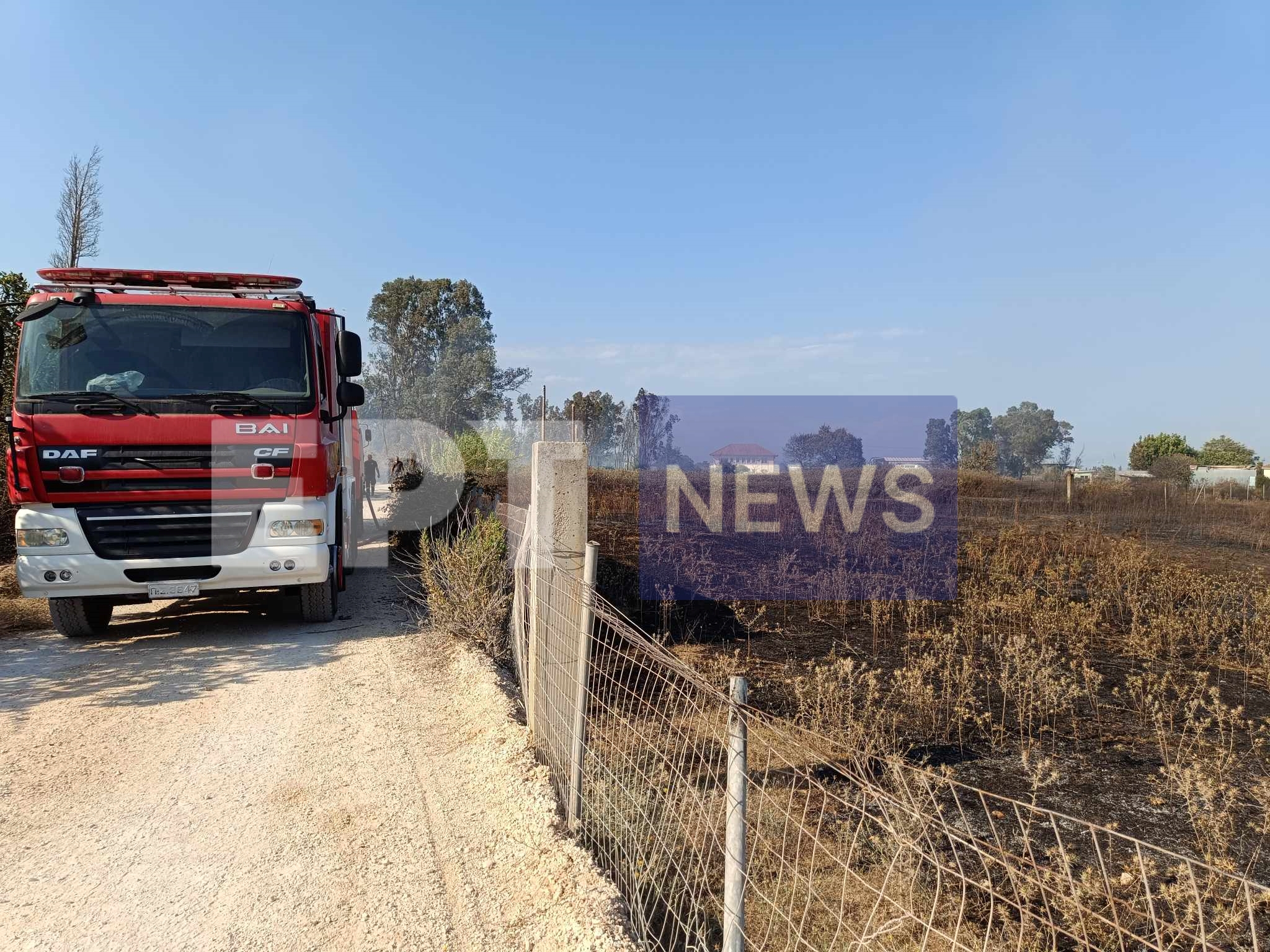 Οριοθετήθηκε η φωτιά στο Καλαμίτσι Πρέβεζας - ertnews.gr