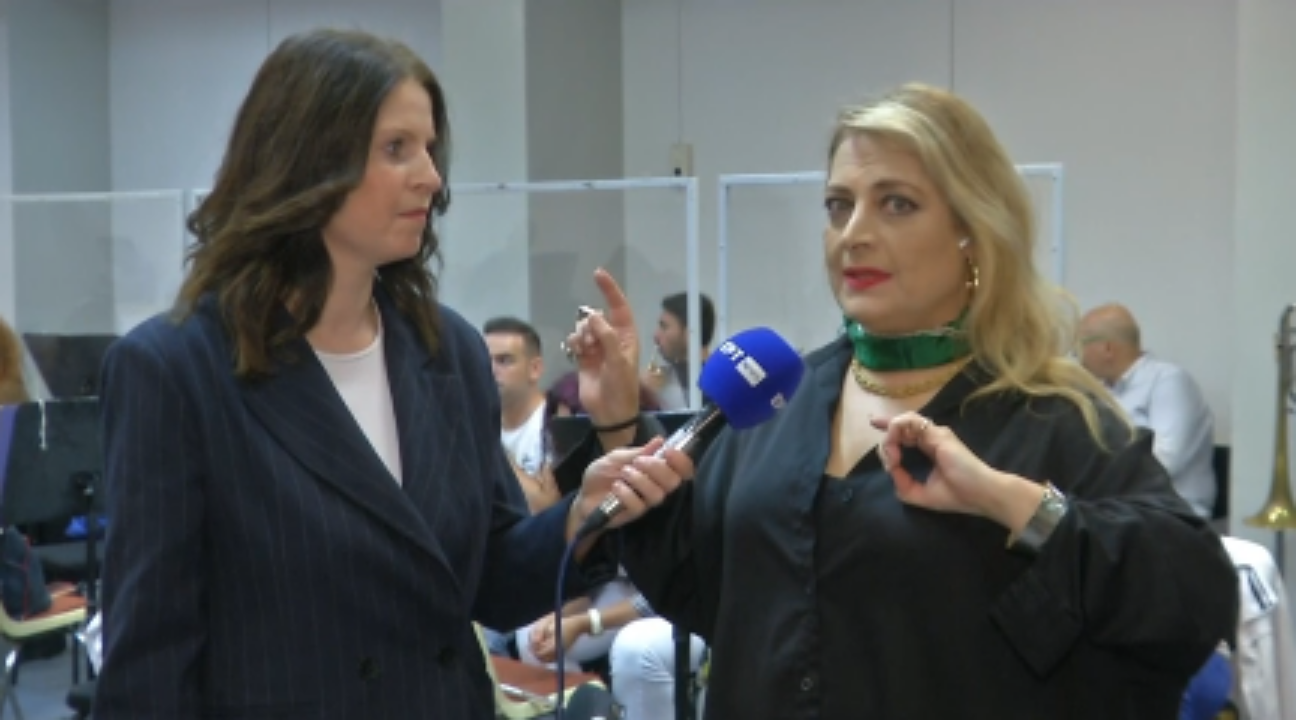Η ΕΡΤ3 στις πρόβες της Αλέξια για τη μεγάλη συναυλία στο πλαίσιο των ...
