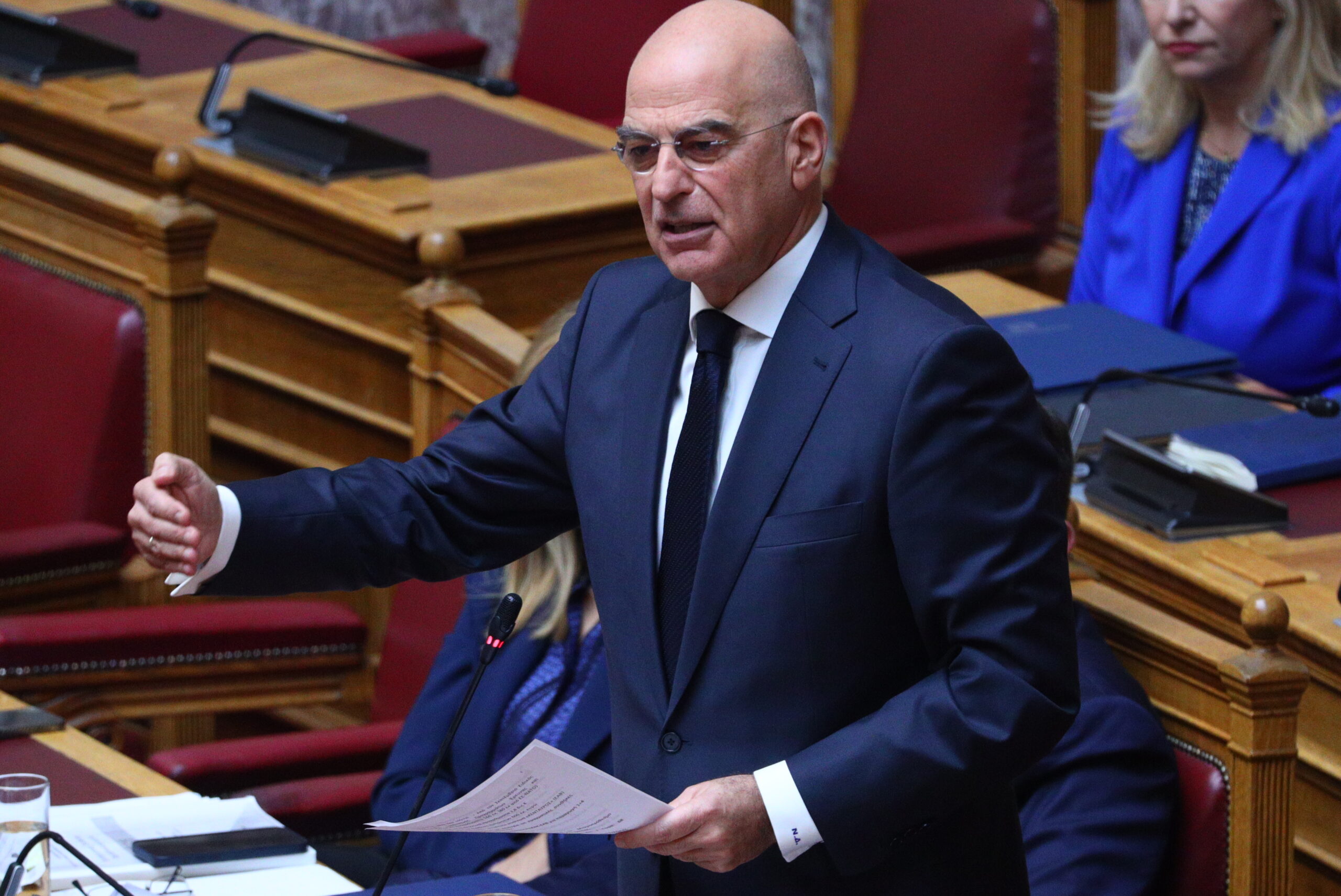 Ν. Δένδιας - Προϋπολογισμός 2025: Η χώρα αντιμετωπίζει υπαρκτή και ζώσα ...