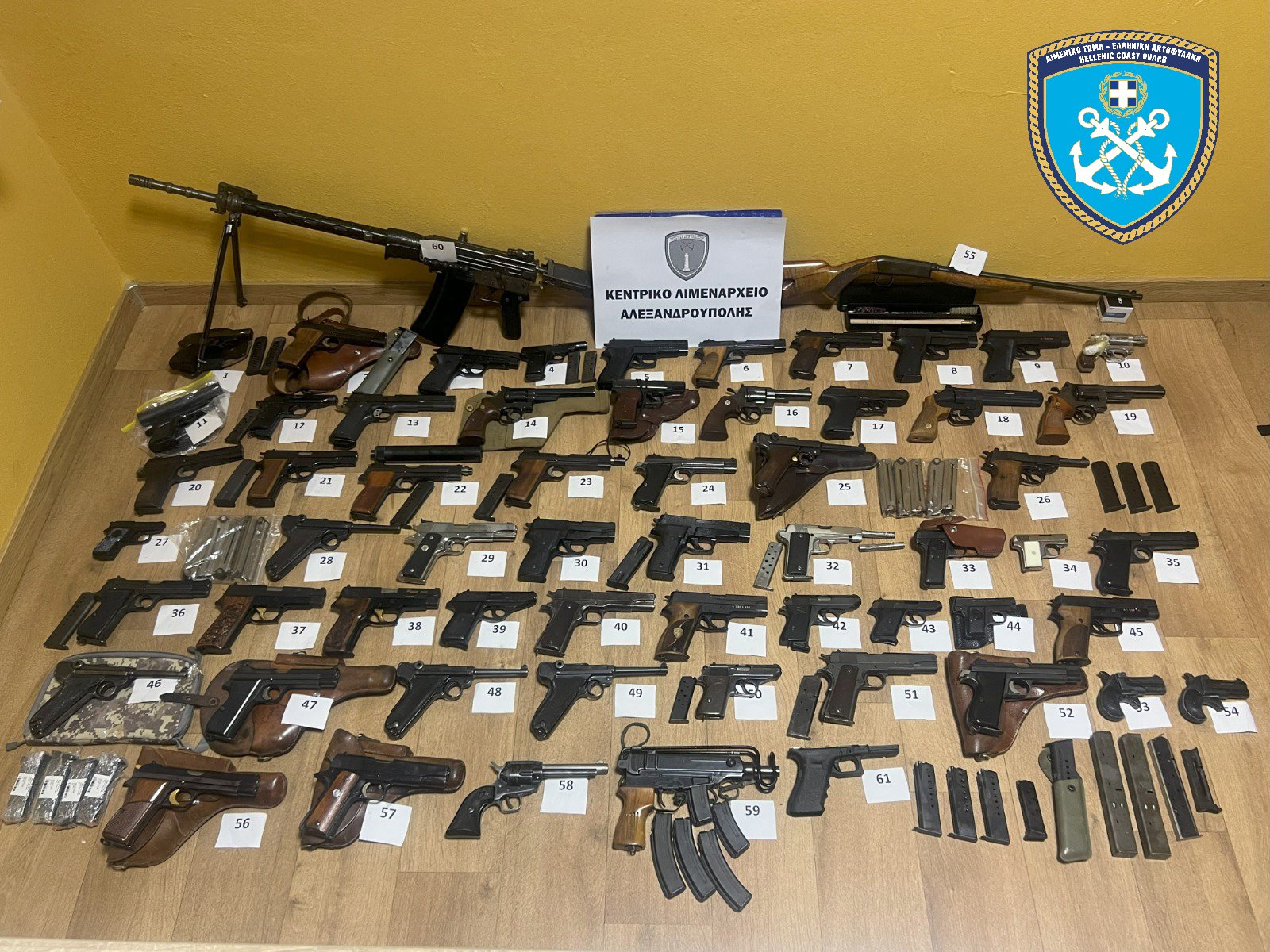 Συνελήφθη Τούρκος στην Αλεξανδρούπολη: Βρέθηκαν στο σκάφος του 61 όπλα ...