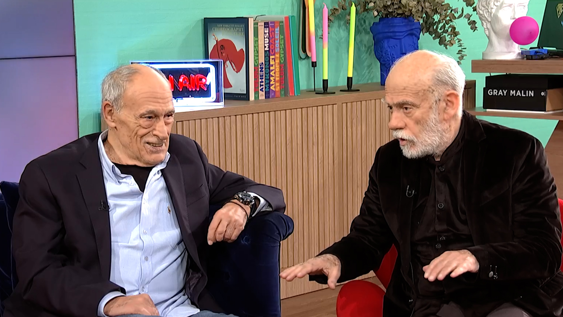 Γ. Δημαράς και Γ. Λιάνης στο «Στούντιο 4»: Με τον Χαρδαβέλλα σκοτωνόμασταν στο μοντάζ - Δεν ...