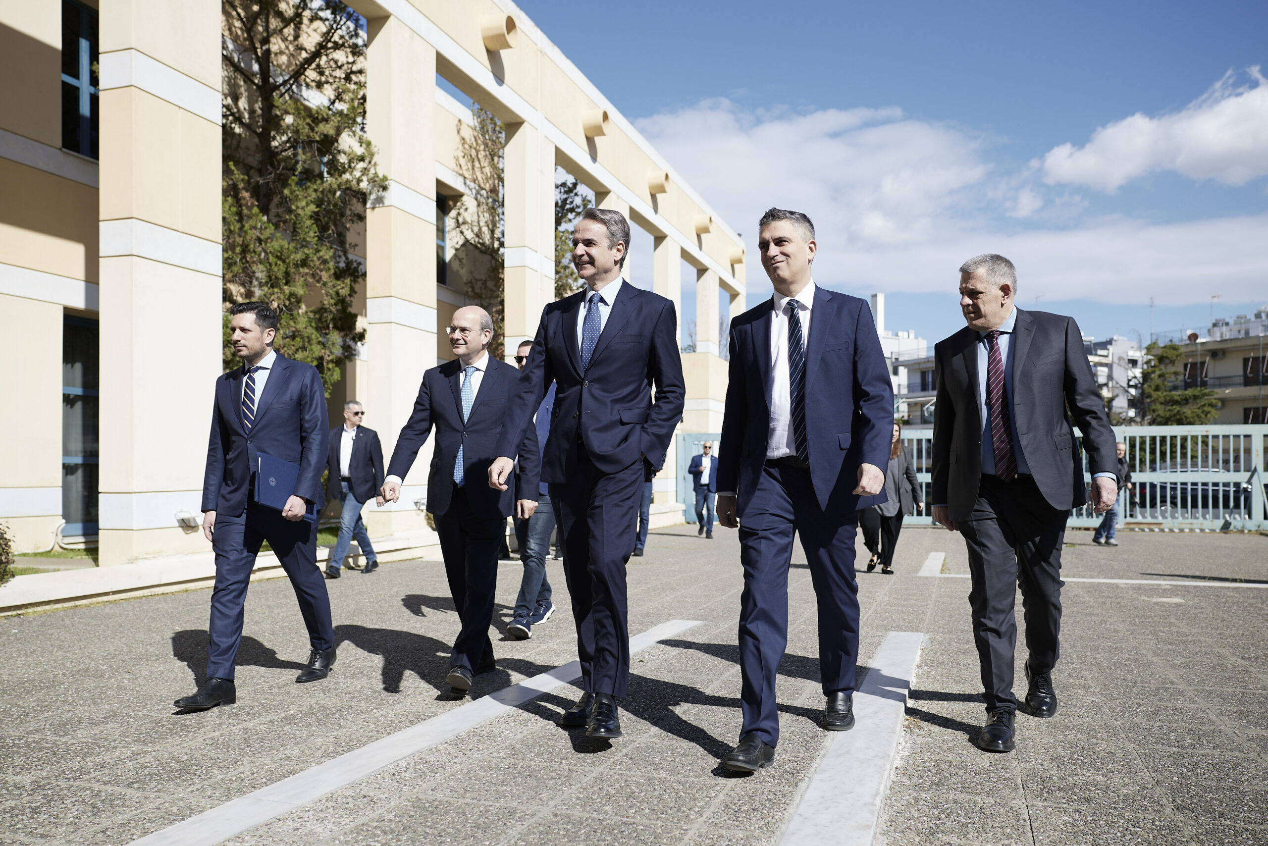 Κ. Μητσοτάκης στο Υπ. Υποδομών και Μεταφορών: Έως το 2027 η εικόνα των ...