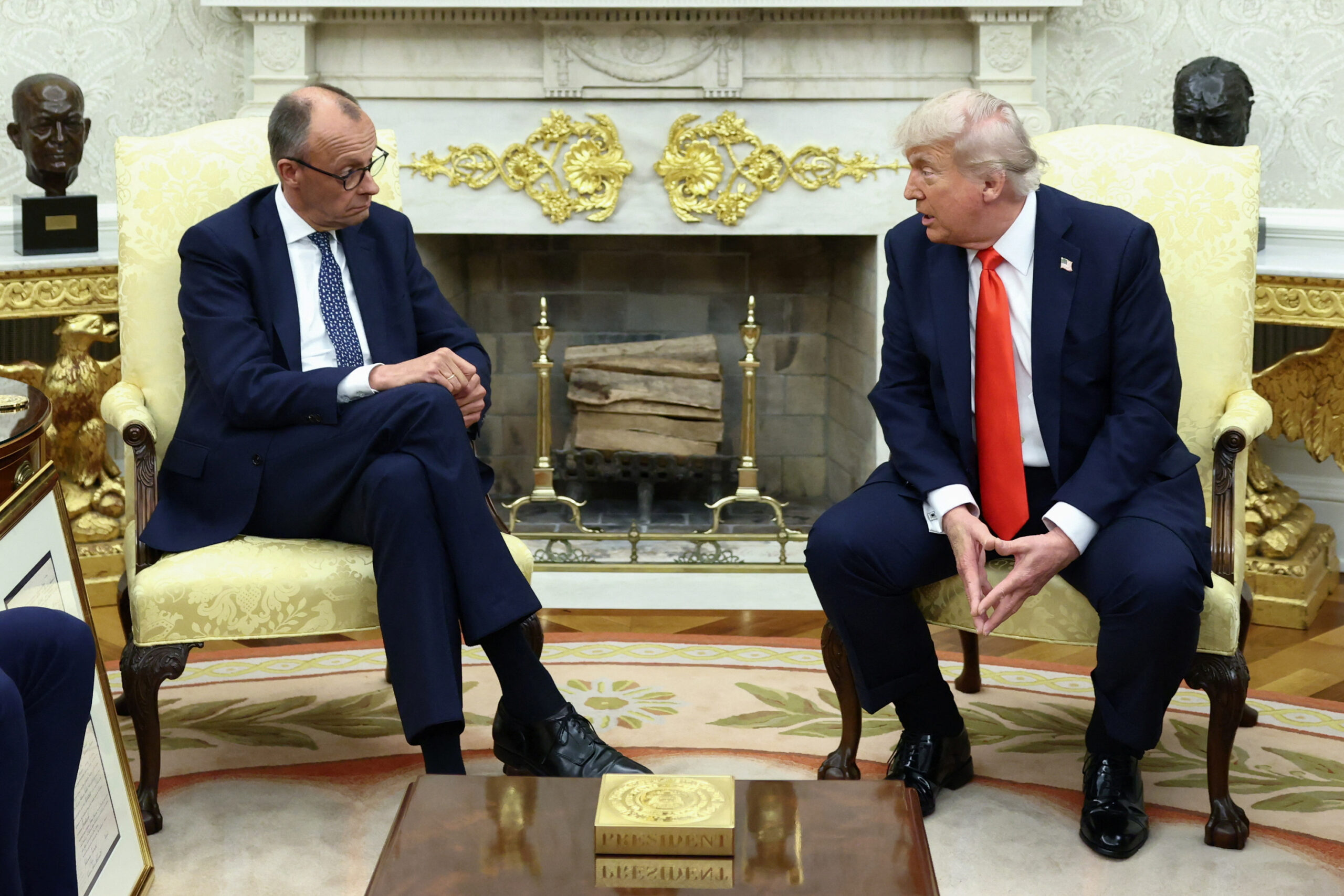 Μερτς: Εξαιρετικά καλή η συνάντηση με τον πρόεδρο Τραμπ - Για «Τραμπ ...