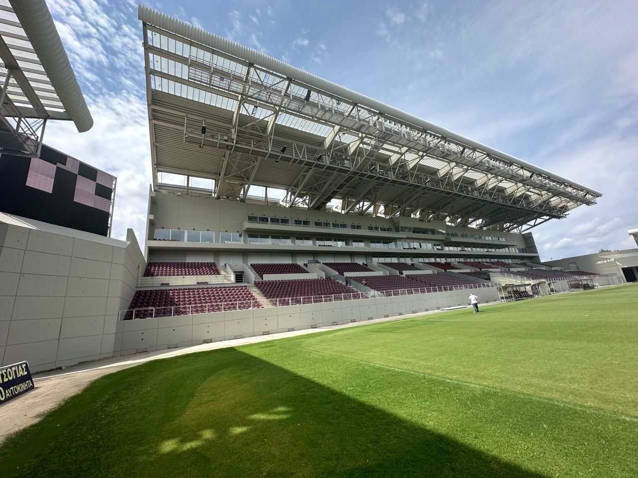 Ολοκληρώνονται οι εργασίες ανακαίνισης του AEL FC ARENA - ertnews.gr
