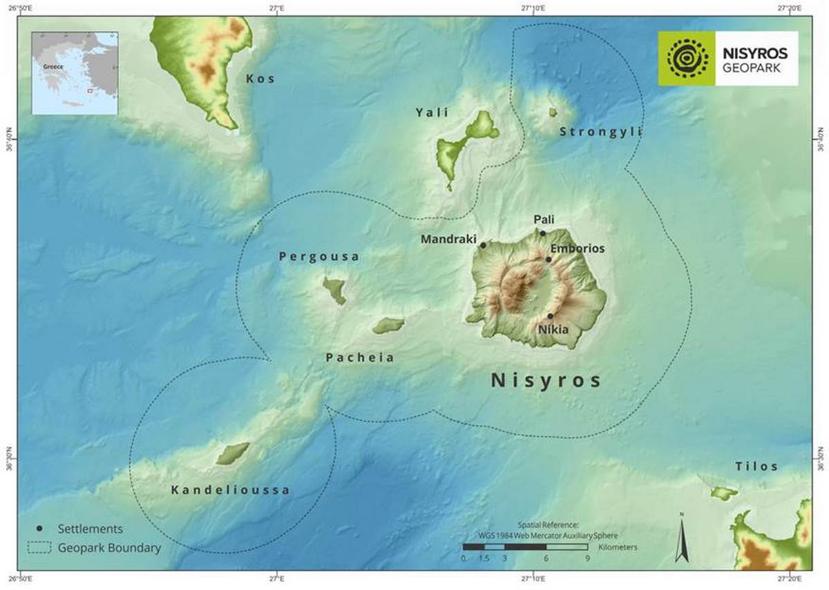 Η Νίσυρος στο Δίκτυο Γεωπάρκων της Unesco - ertnews.gr