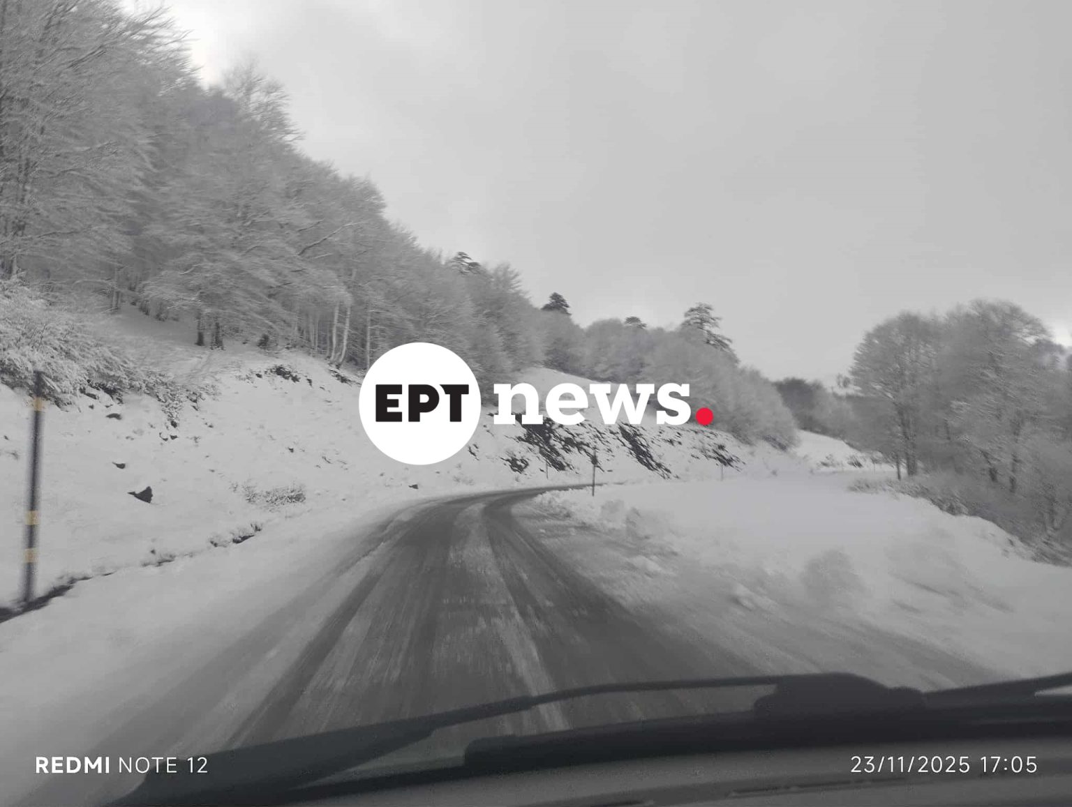 Στα λευκά ντύθηκε η Βασιλίτσα- Τα πρώτα χιόνια έπεσαν στα ορεινά των ...