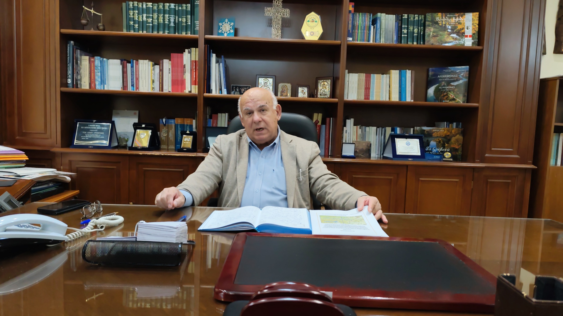 Παρέμβαση Δημάρχου Γρεβενών για τις επενδύσεις ΑΠΕ και την απώλεια σημαντικού έργου στο ...