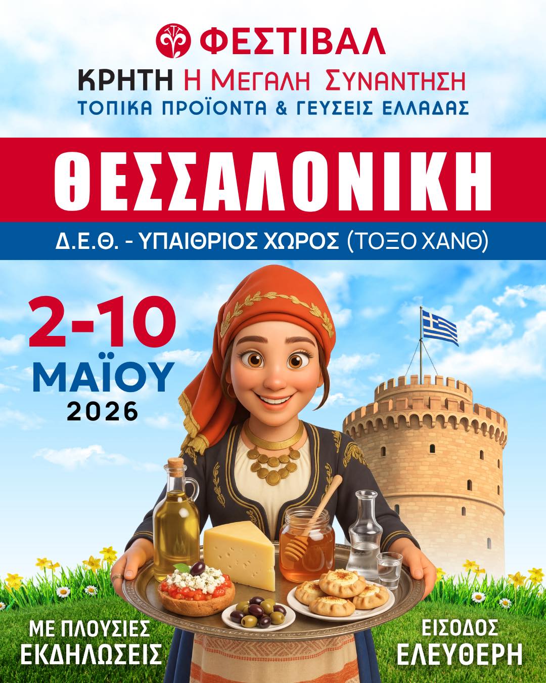 Η Κρήτη στη Θεσσαλονίκη - Γεύσεις, προϊόντα και παράδοση στη μεγάλη ...