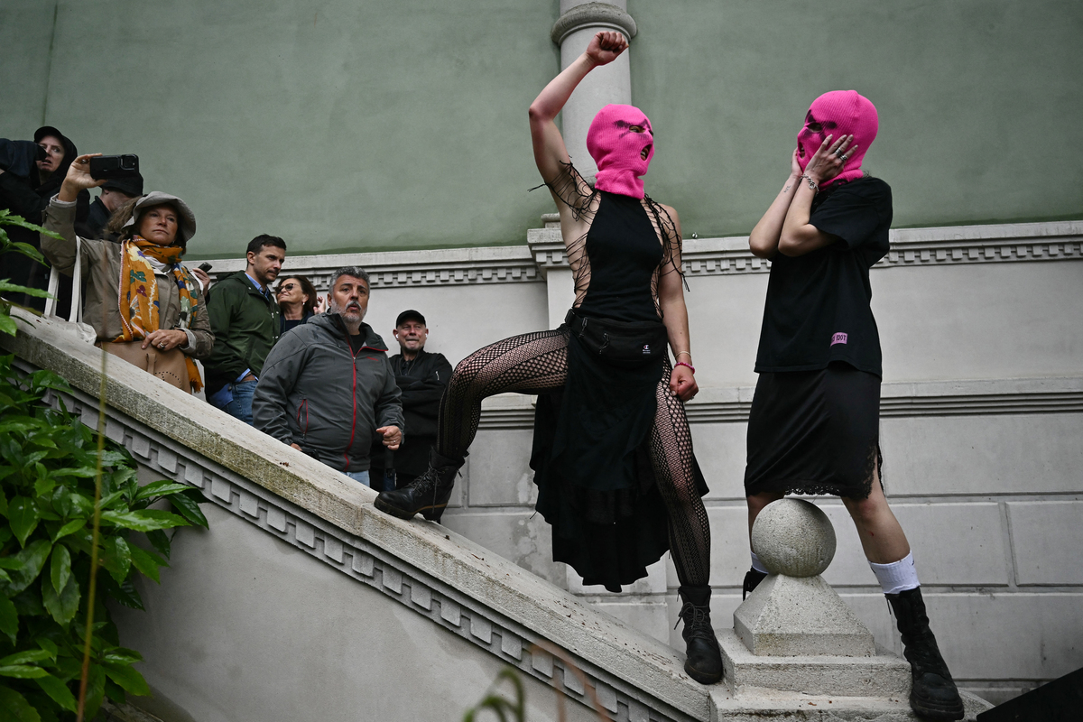 Η διαμαρτυρία των Pussy Riot στη Μπιενάλε της Βενετίας έκλεισε